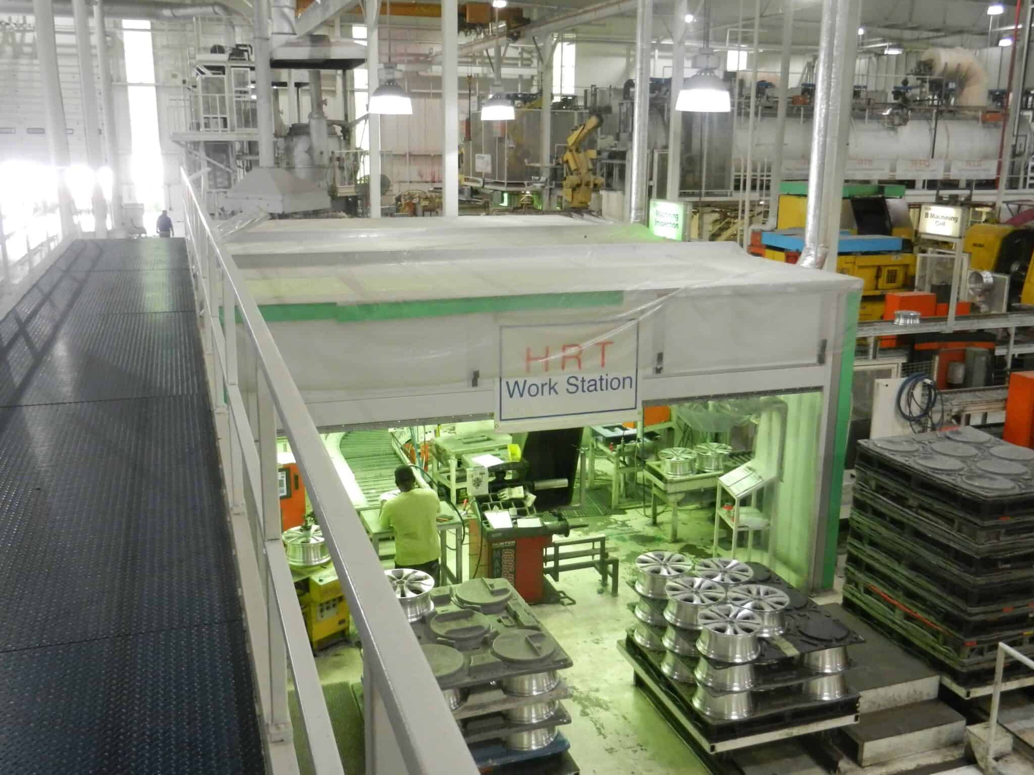 Porta-King Builds Modular Inspection Rooms for Enkei - Porta-King