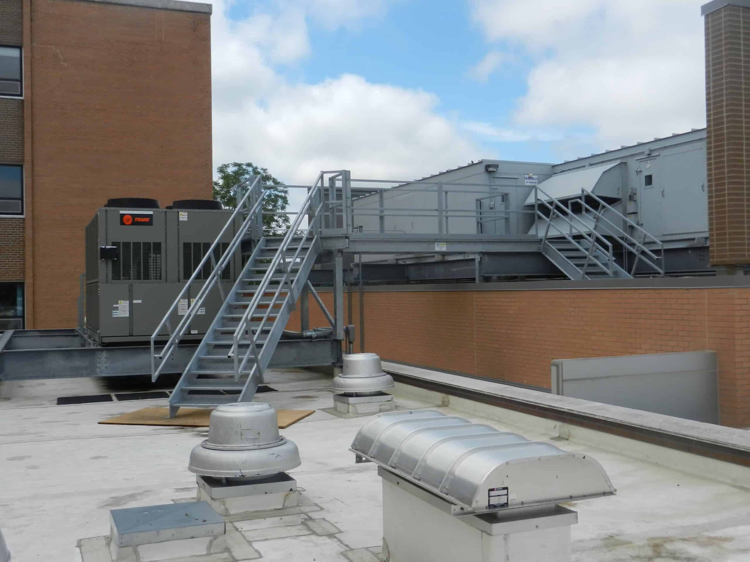 Porta-King’s Rooftop Catwalk at St. Francis Hospital Improves Safety ...