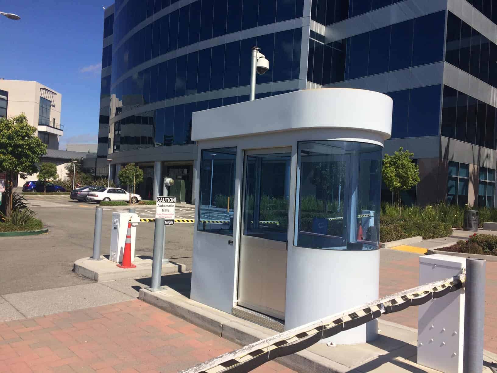 Custom Designed Guard Booths For Semi-Conductor Manufacturer