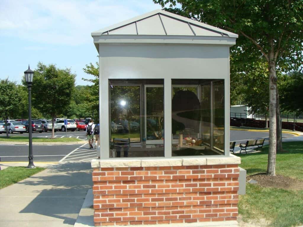 Porta King Builds Reinforced Guard Booths to Aid Access Control at ...