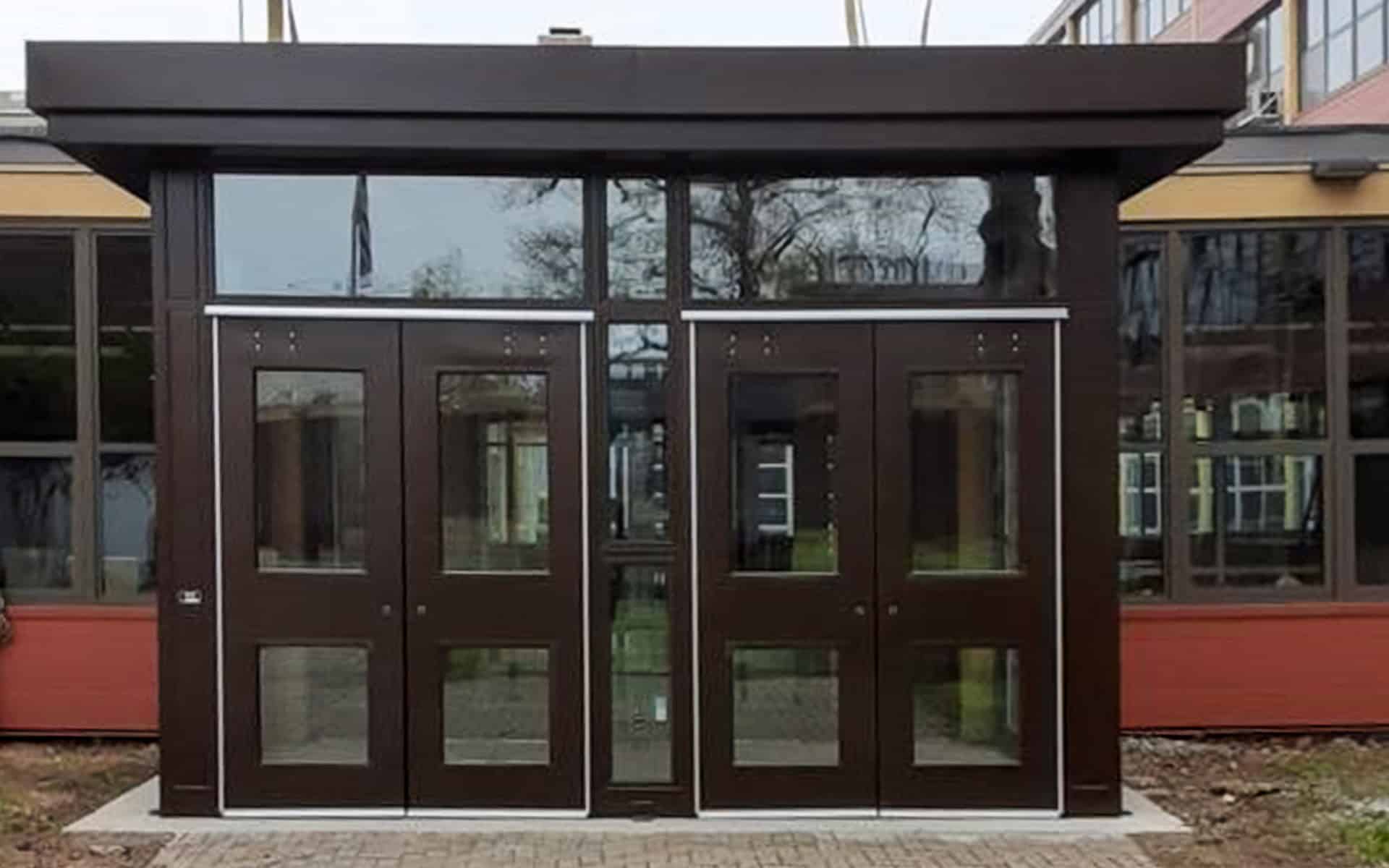 Glass Entrance Vestibules